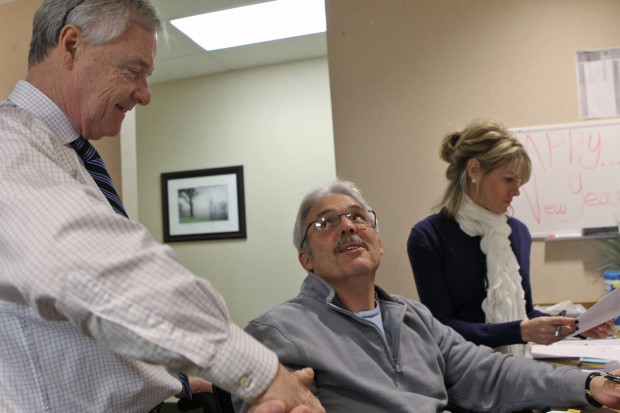 Paralyzed surgeon stands up for his patients