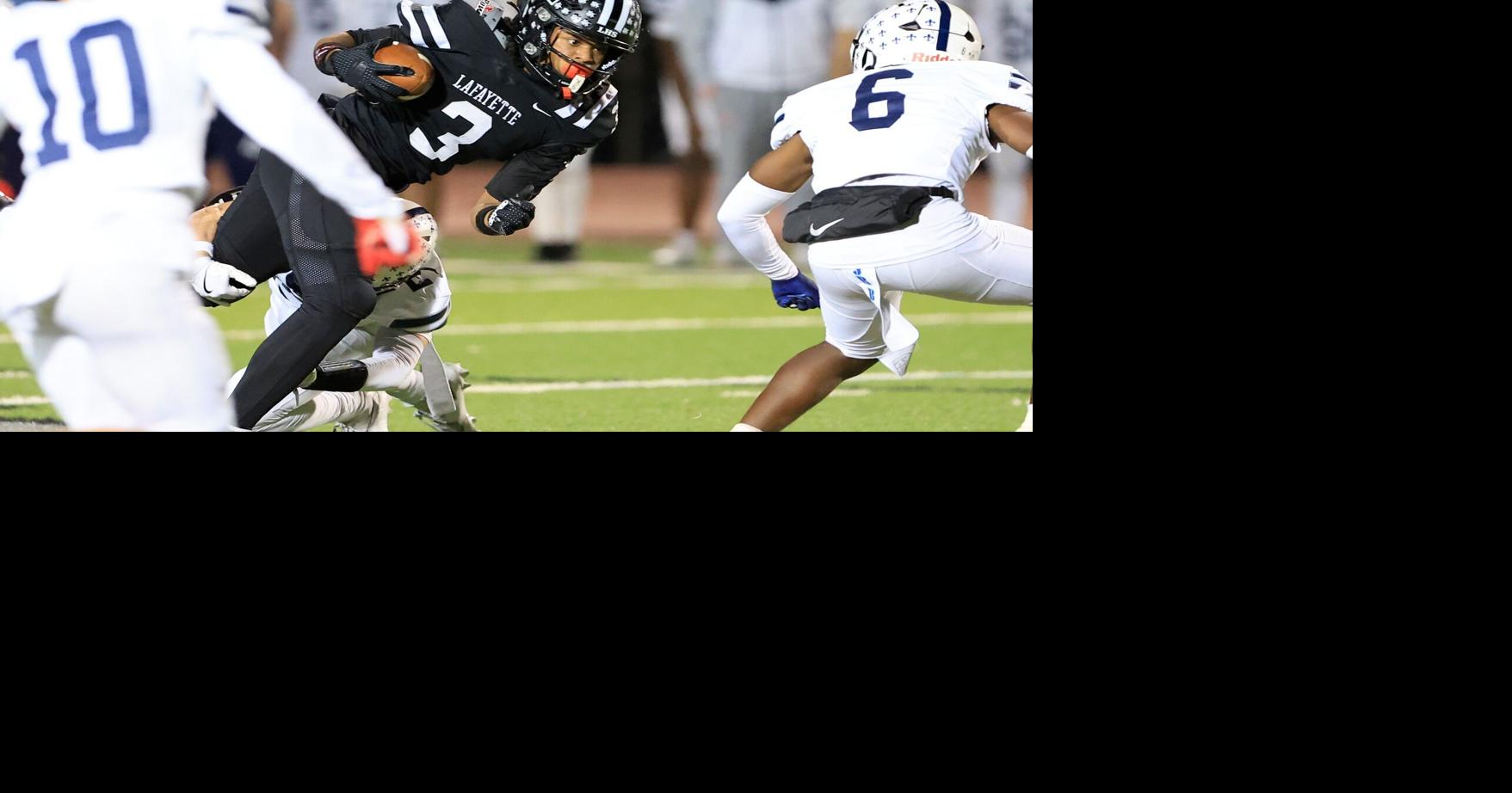 Terance Bills' bizarre pick-6 helps lift Lafayette over SLUH in Class 6 ...