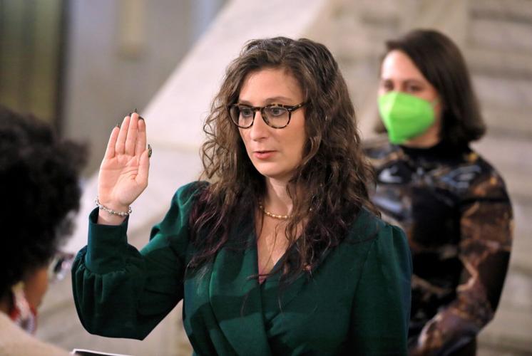 Megan Green inaugurated as St. Louis' first female aldermanic president