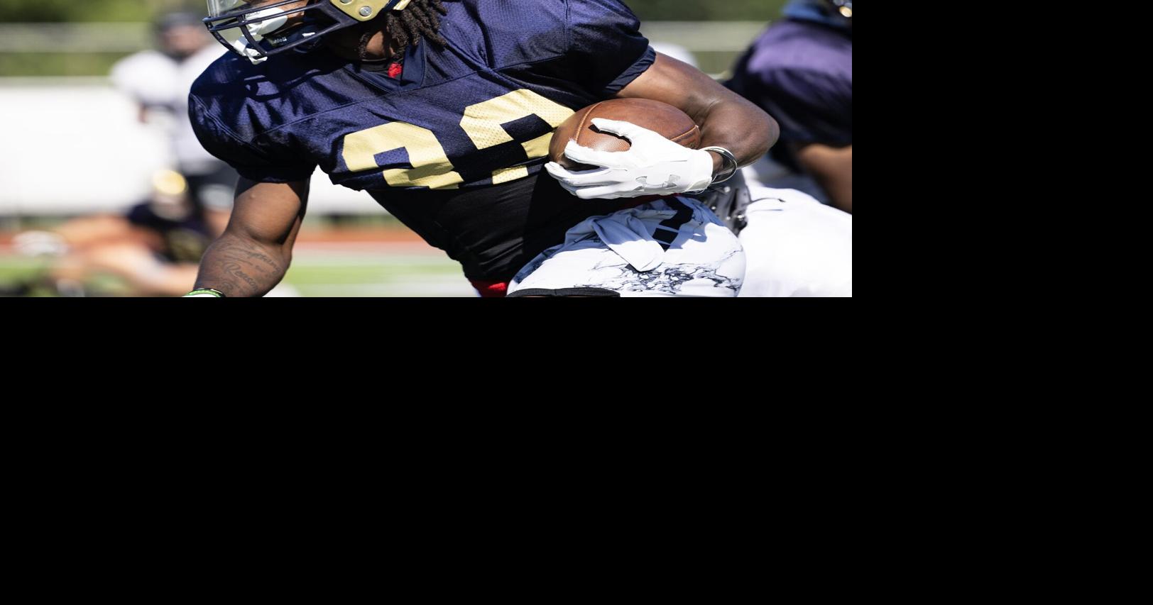 Althoff and Highland team football camp
