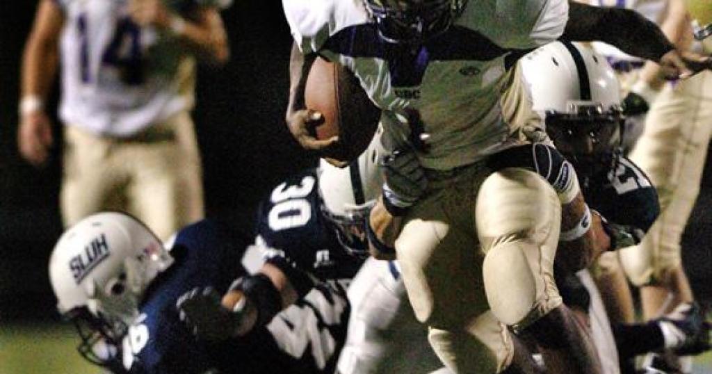 PREP FOOTBALL: Stanfield flexes muscle in 30-23 win