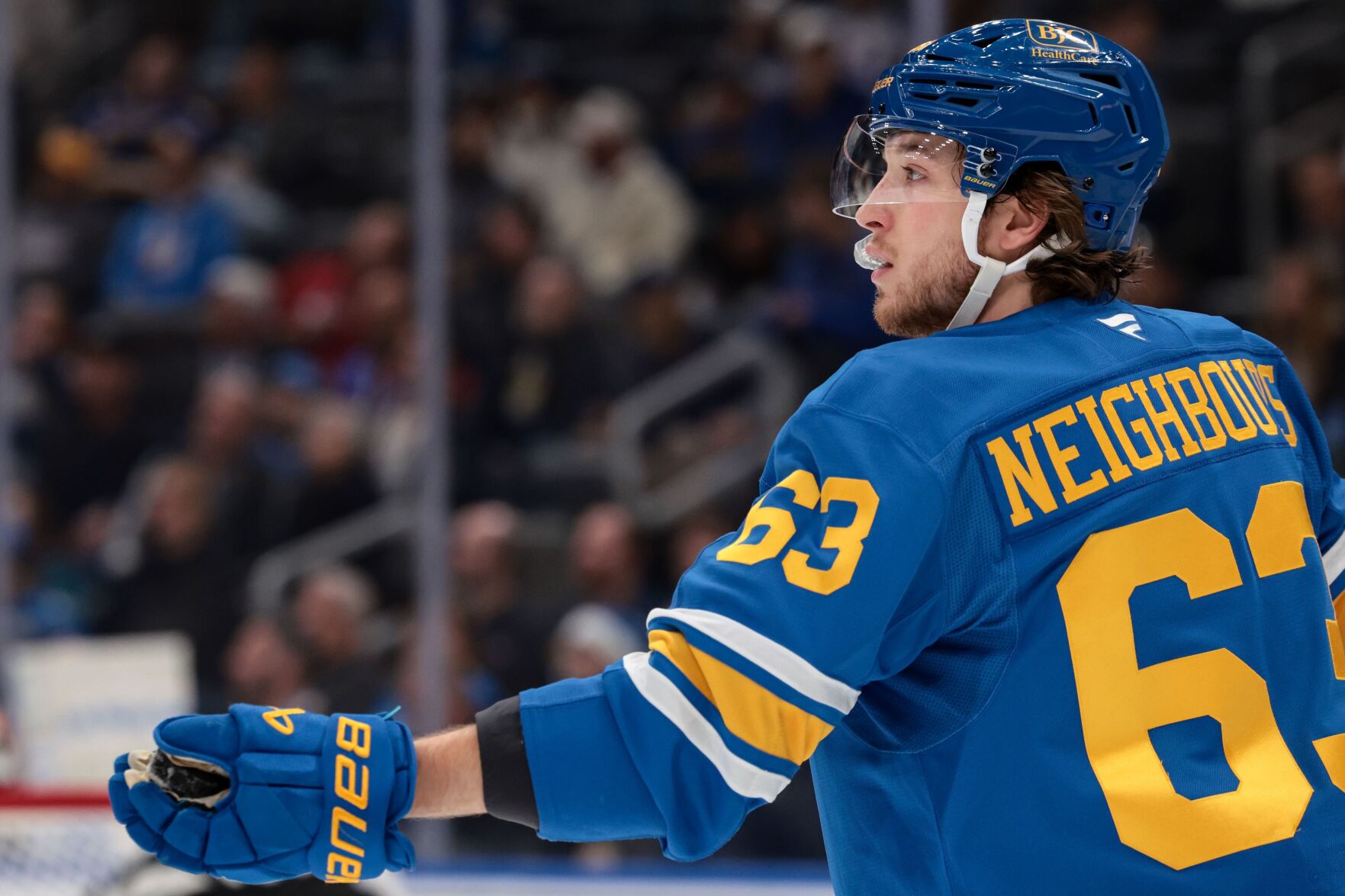 Oskar Sundqvist paces dependable fourth line for Blues, Jim Montgomery