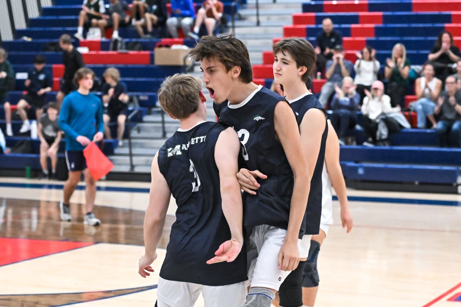 Marquette def. Parkway South 25-18, 25-18, 22-25, 25-19