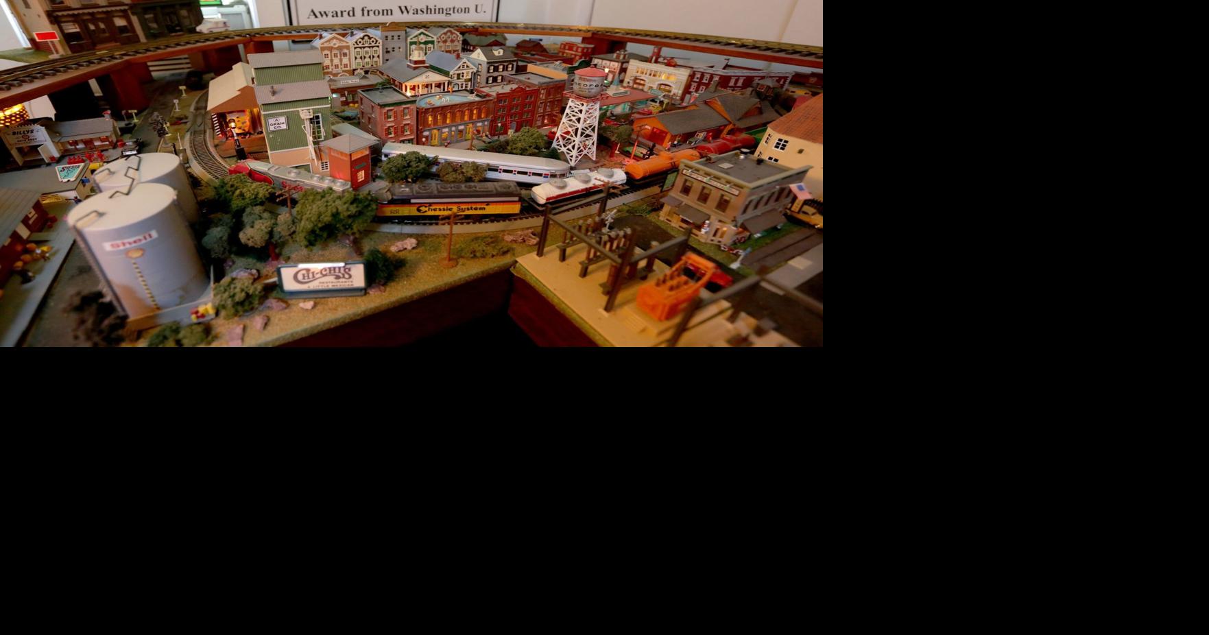 At home: 1850 Soulard home has upper-level model-train room