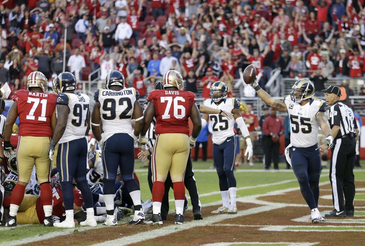 Niners fumble one away to Rams