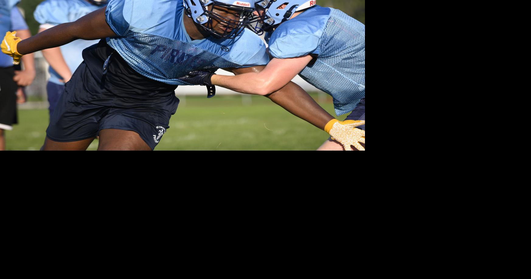 St. Charles football practice