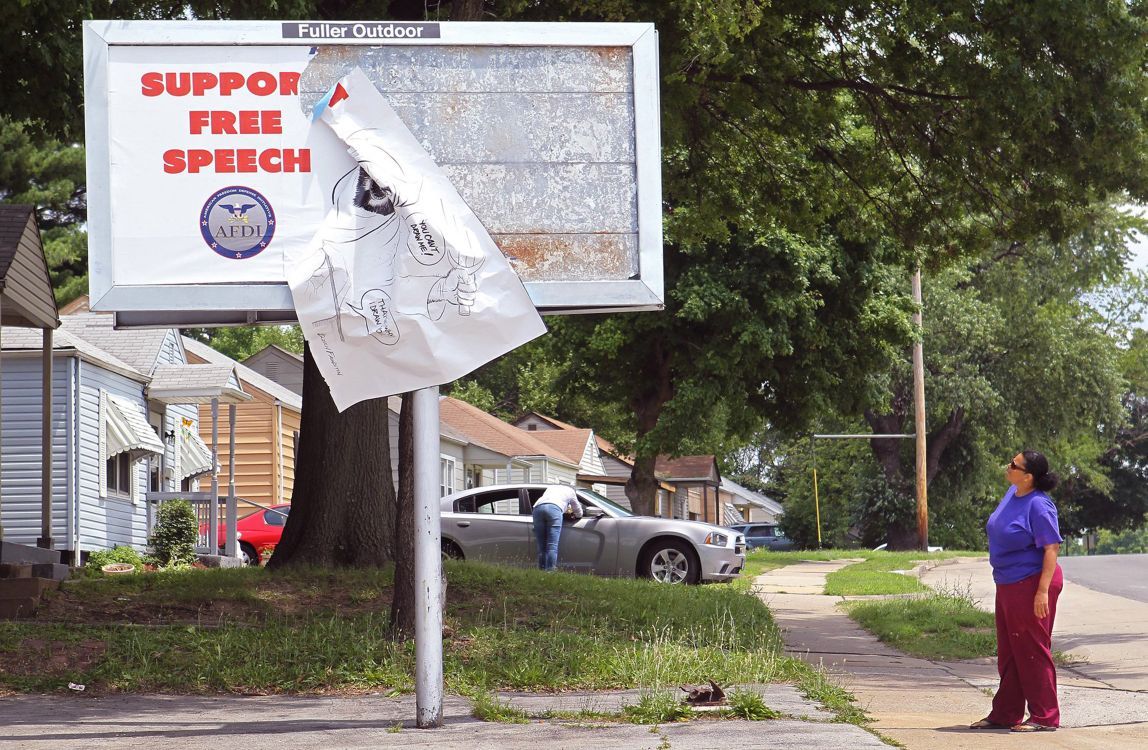 Group at center of controversial 'draw Muhammad' contest erects ...