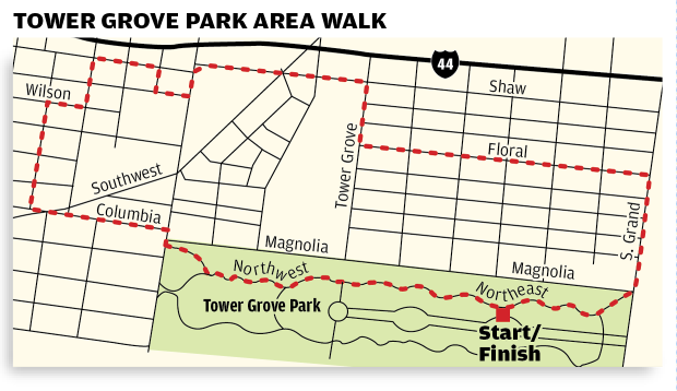 Trail of the week • Destination Tower Grove Park