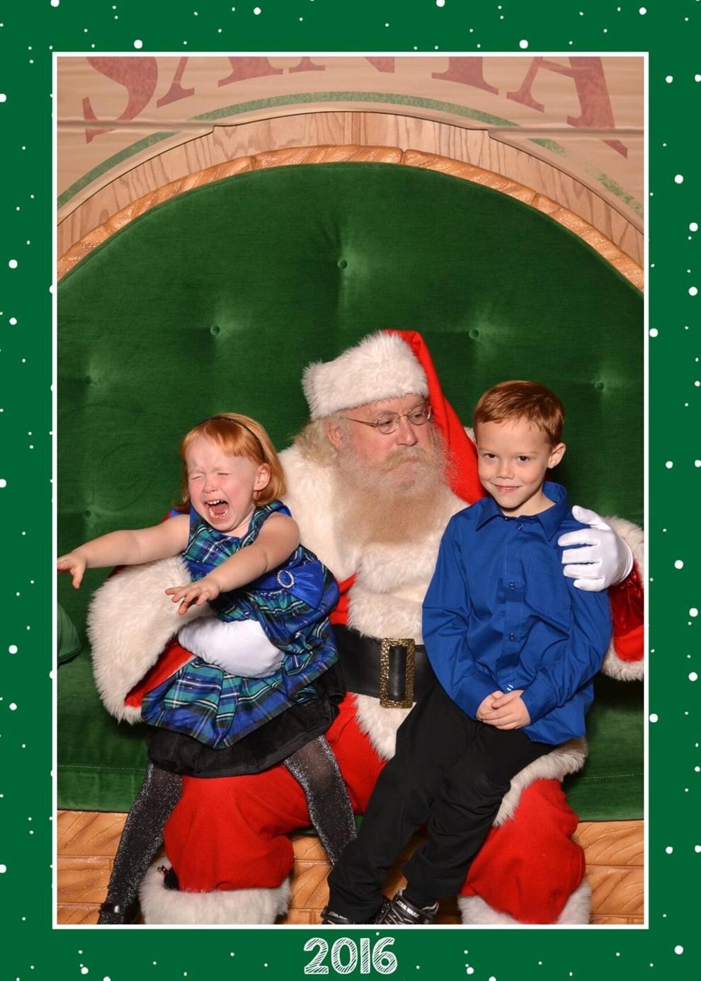 See our favorite photos from our annual Who's Afraid of Santa photo contest