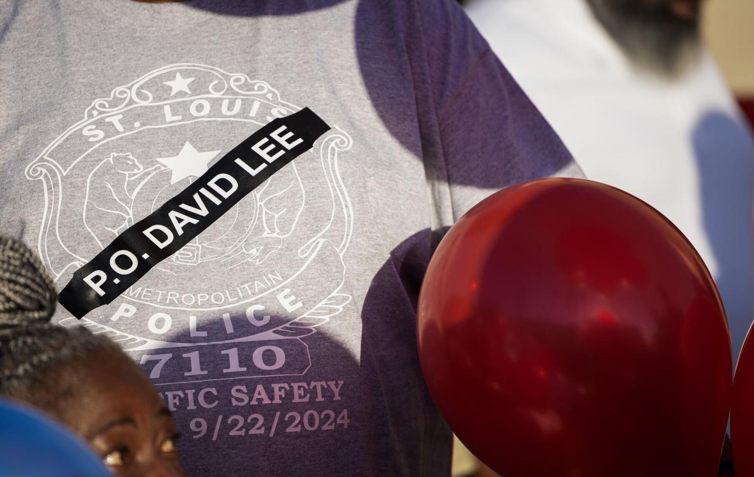 Photos: Family and friends memorialize fallen St. Louis Officer David Lee