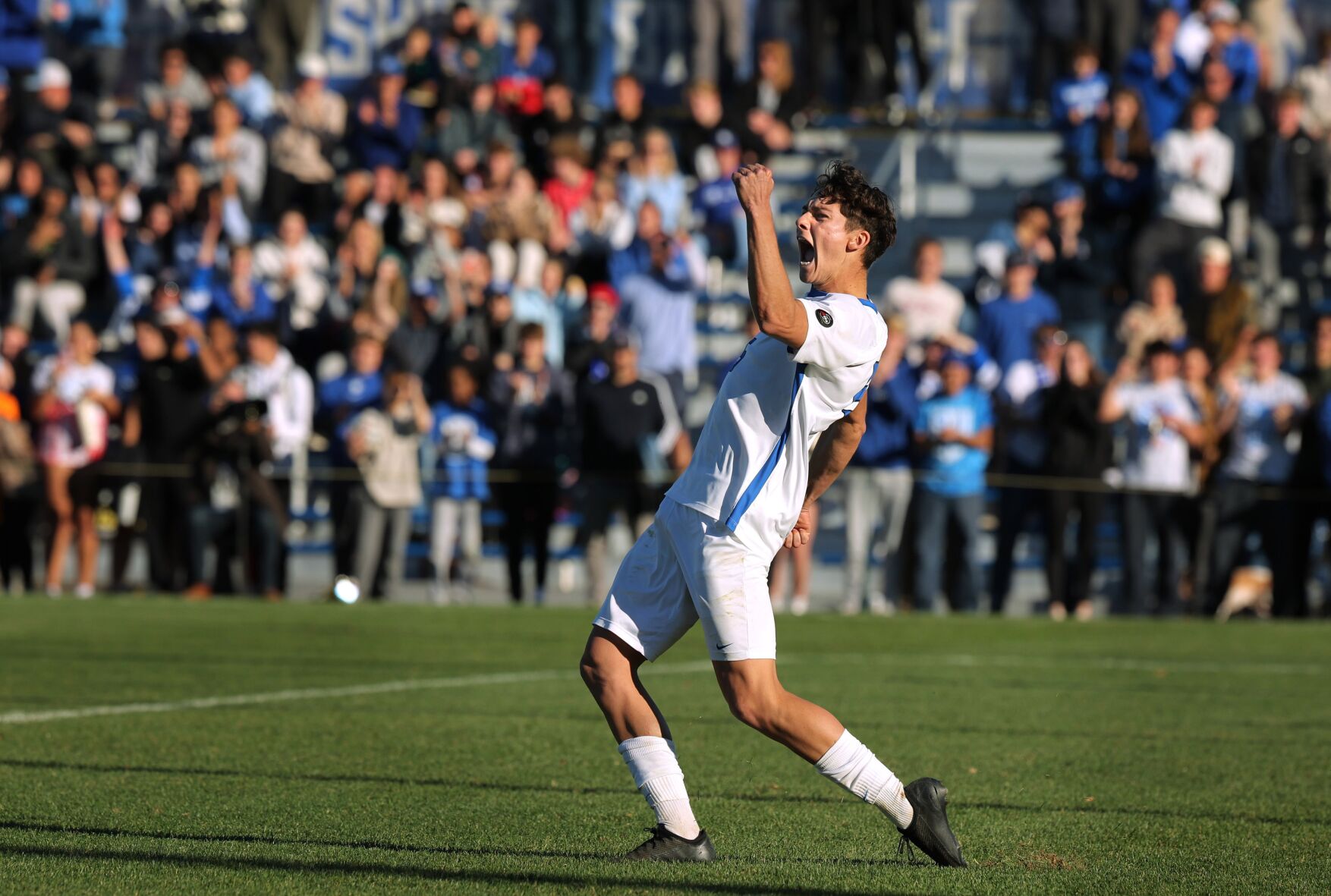 SLU wins Atlantic 10 men's soccer title on penalty kicks