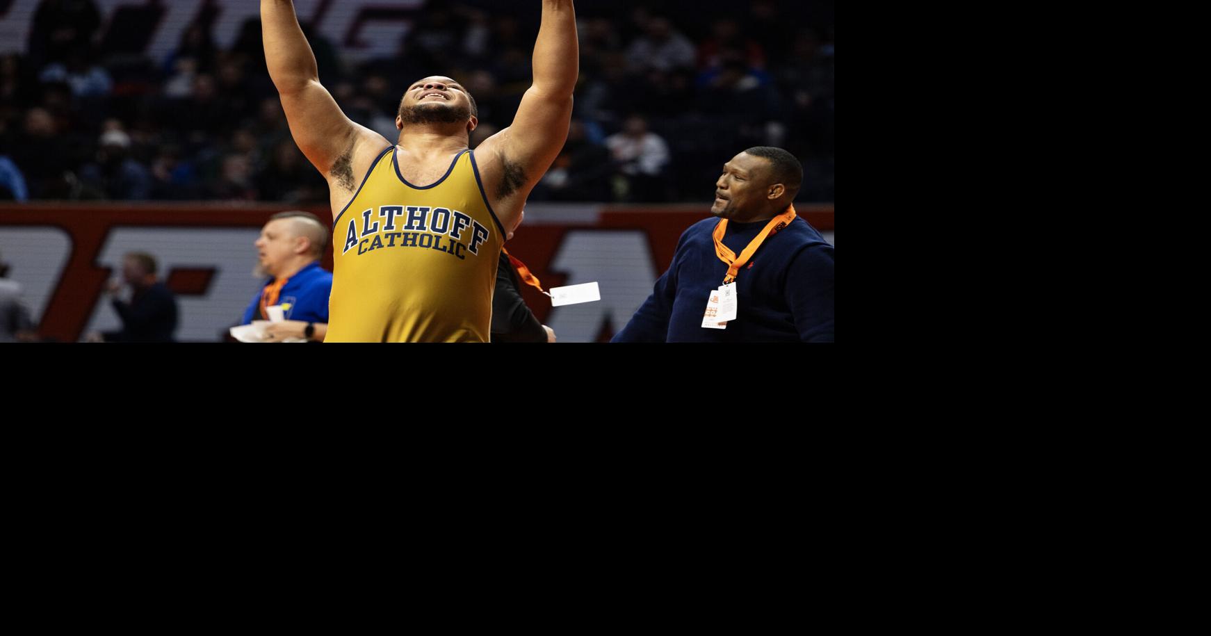 Althoff's Jason Dowell leads a quartet of state champions