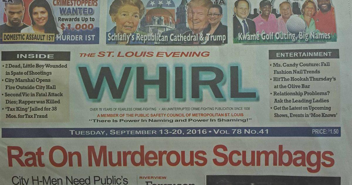 The Evening Whirl, St. Louis' brazen crime chronicle, bought by ...