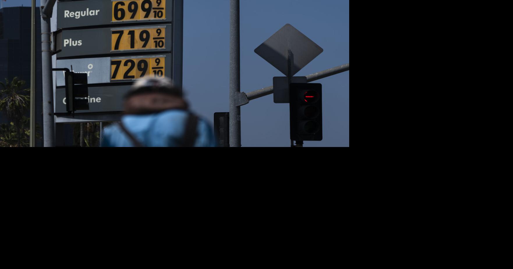 US average gas price hits $5 for 1st time ever