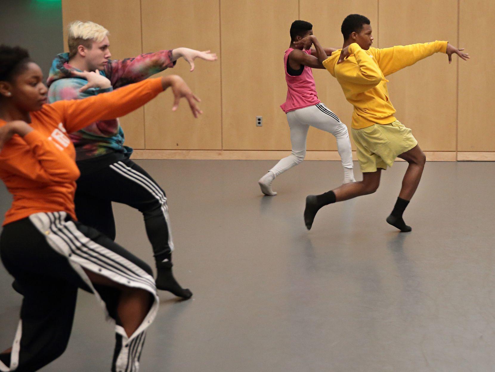Dancers learn Voguing at COCA