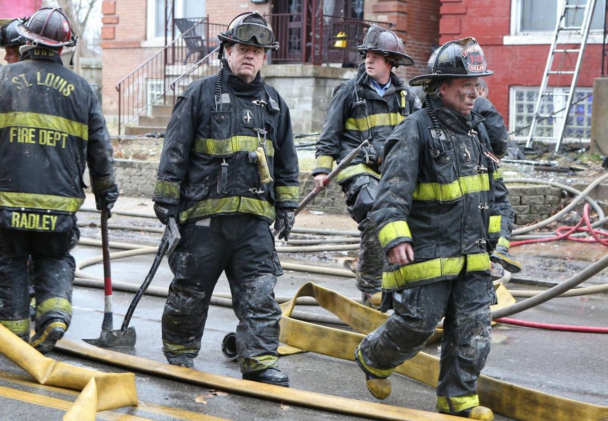 St. Louis firefighters battle one-alarm blaze on Goodfellow Boulevard