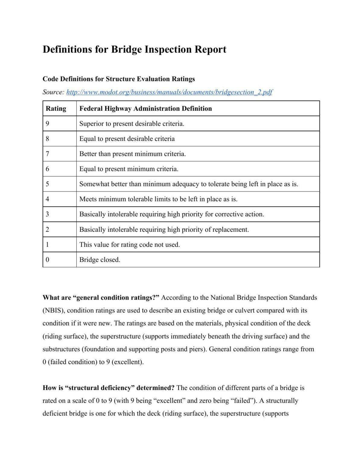 Inspection report shows bridge's concrete railing was deteriorating ...