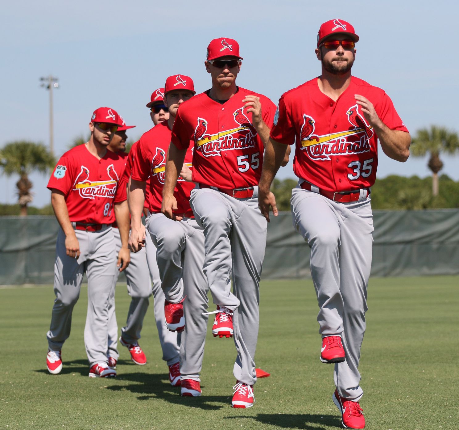 Full Squad Workouts Begin At Cardinals Spring Training St Louis Full Squad Workouts Begin At Cardinals Spring Training St Louis