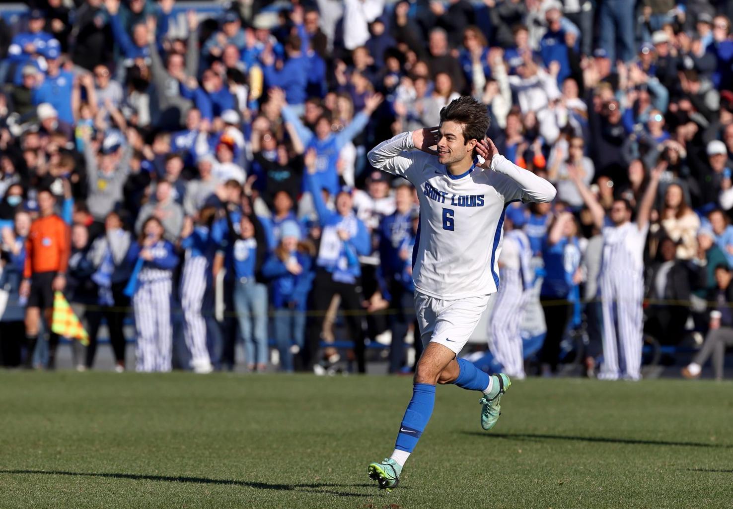 SLU soccer team rolls in front of record crowd