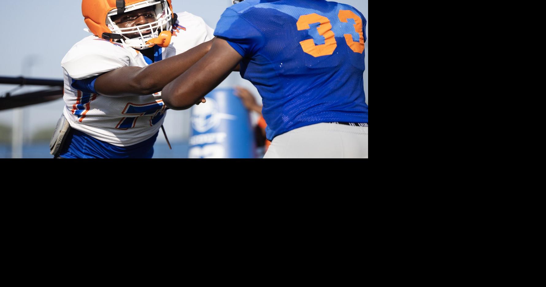 Terrell Berryhill trusts the process to become dominant lineman for ...