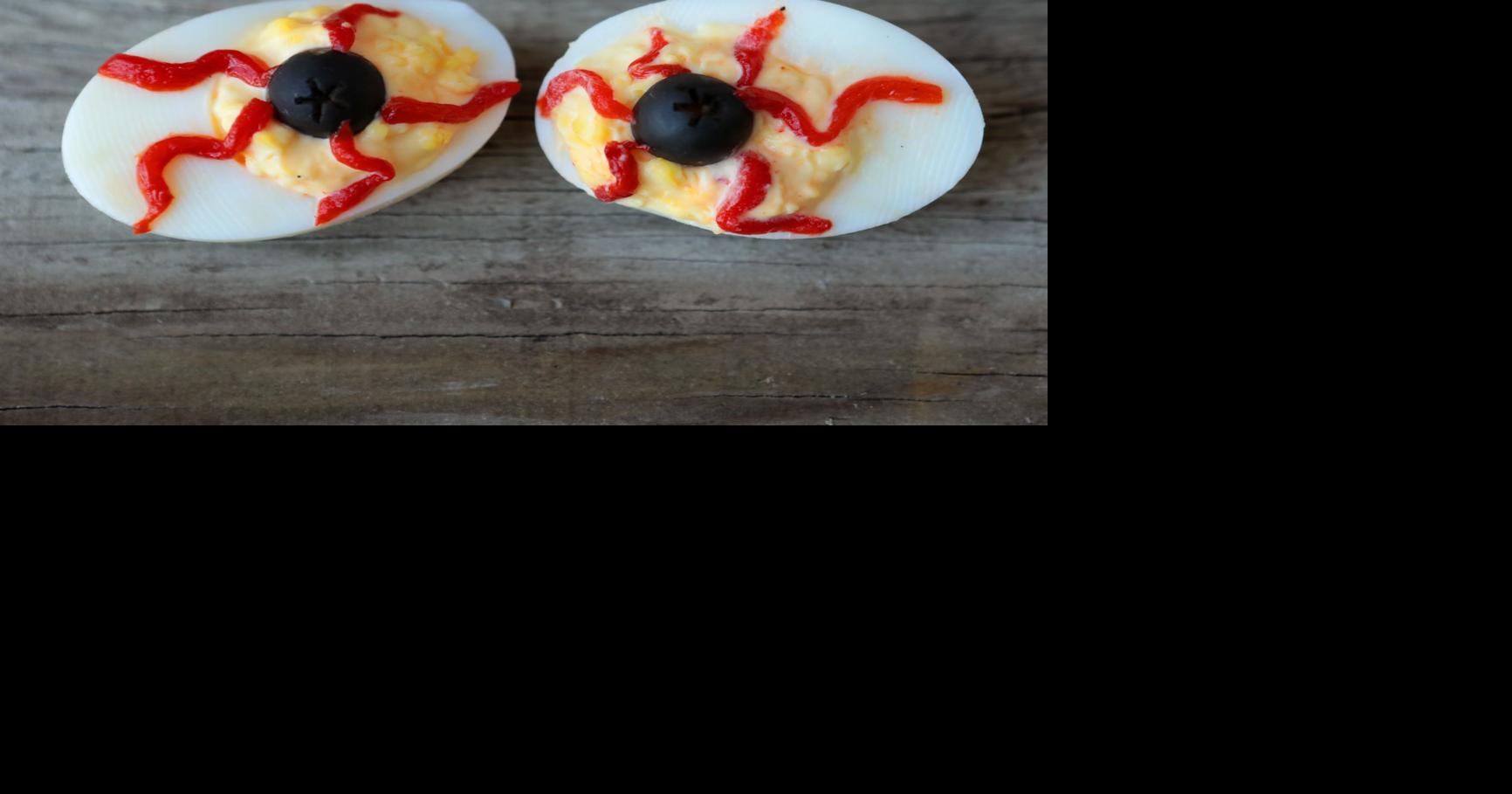 Bloodshot Deviled Eyeballs