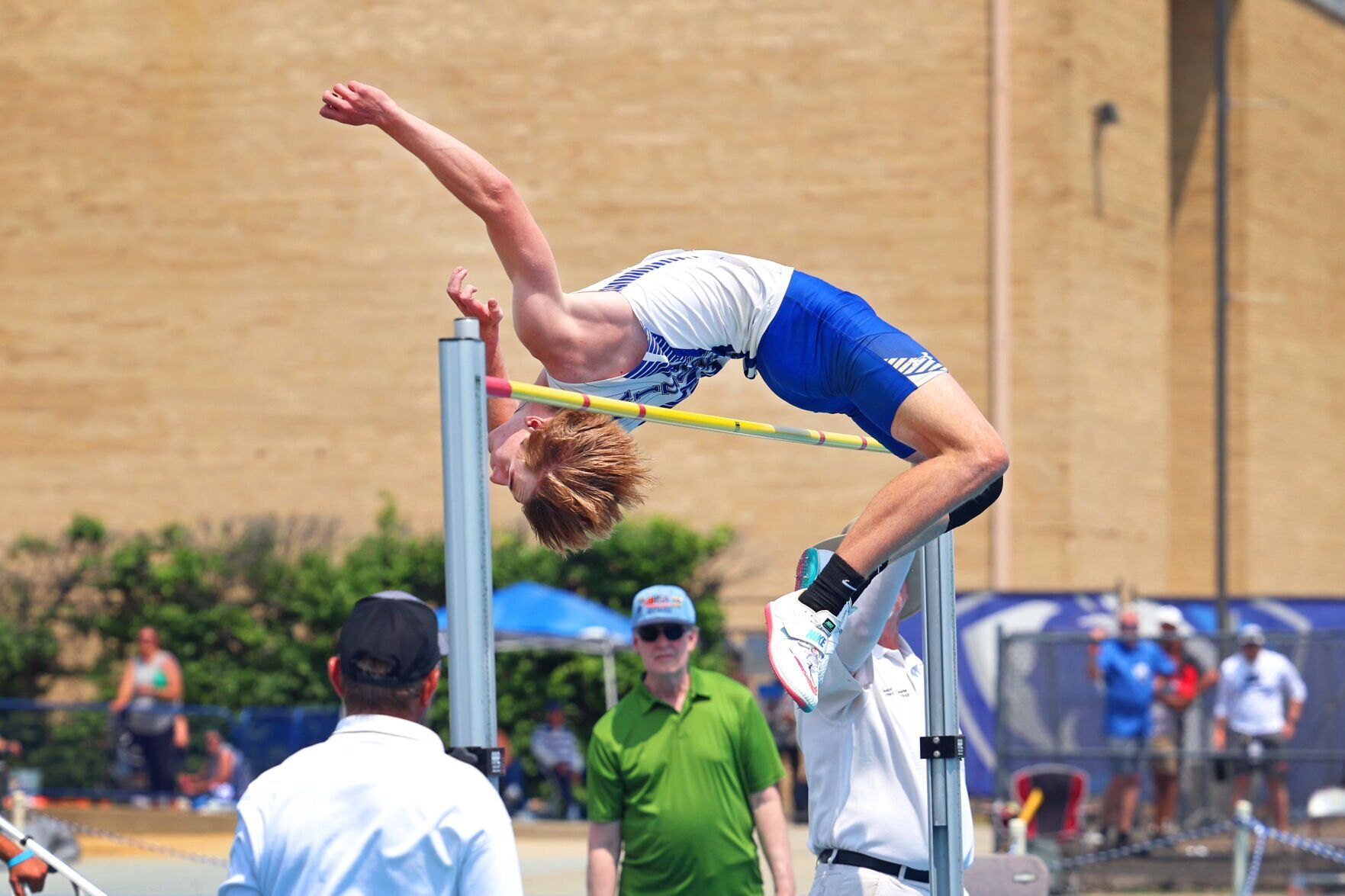 Freeburg's Matt Pluff wins state high jump title with coaching help ...