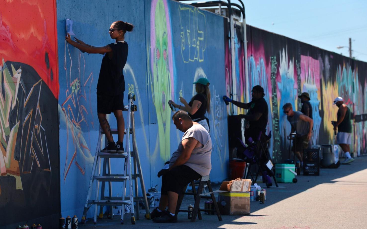 Photos: Graffiti flows at Paint Louis 2023