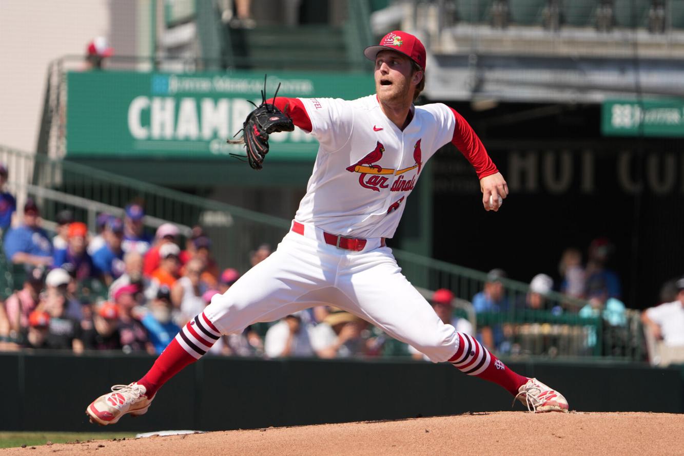 How latest outing in extended Cardinals camp stay let Quinn Mathews ...