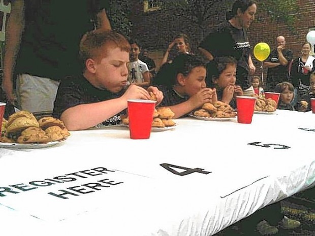 Hope you're hungry: Grandma's Cookies hosts cookie eating contest