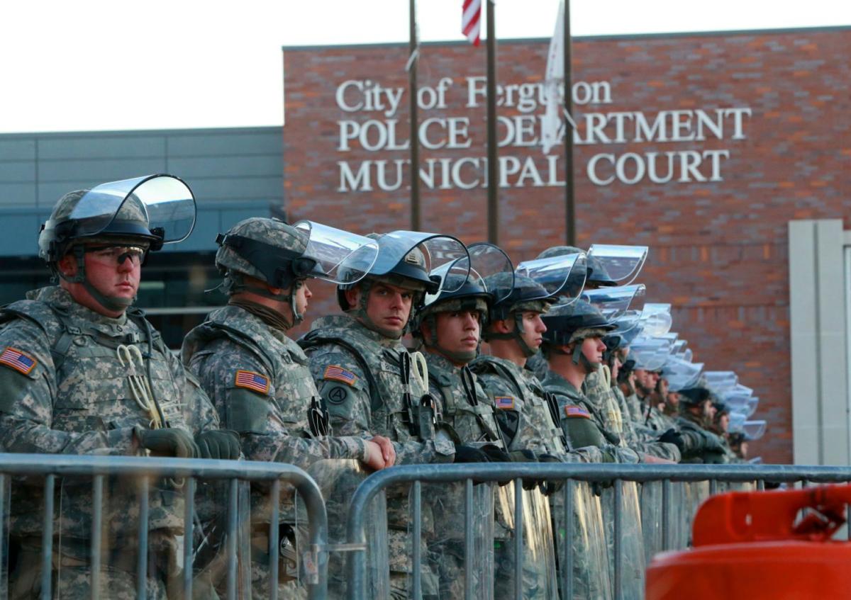 National Guard increases its presence in Ferguson