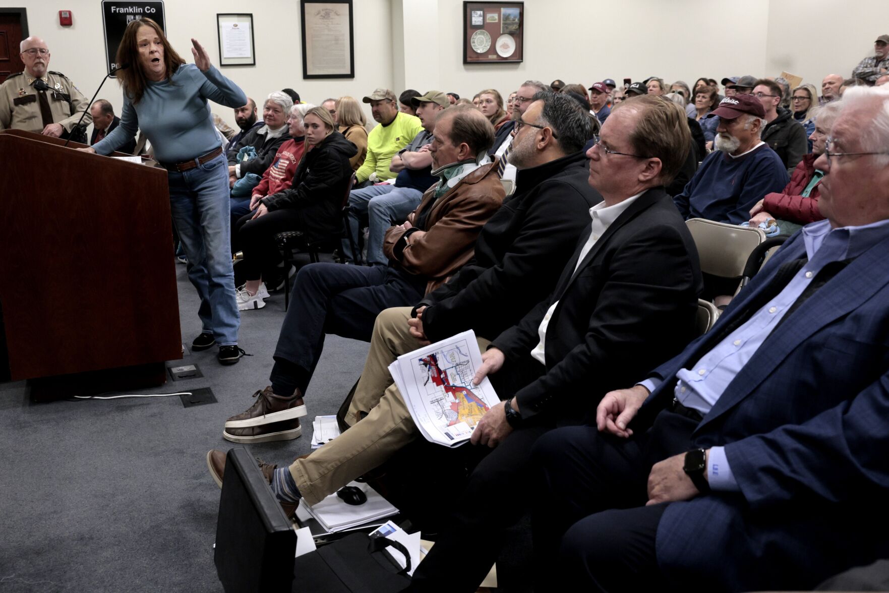 Franklin County tables data center plan for 6 months