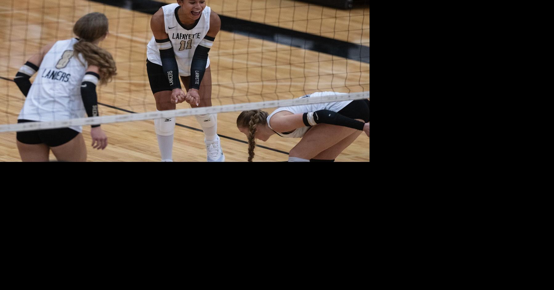 'It's 100% the whole game.' Shaye Witherspoon leads Lafayette to sweep ...