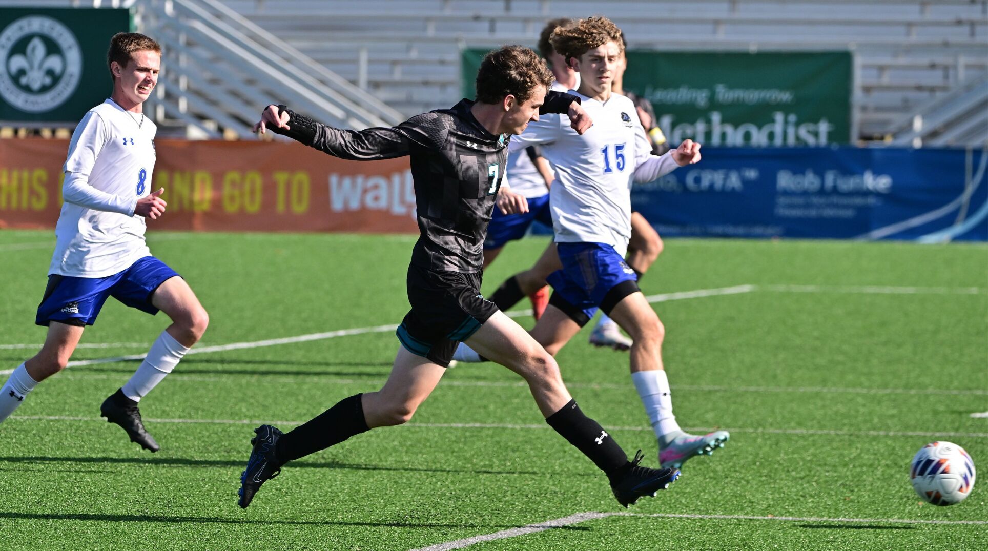Veritas Christian blanks Lone Jack in Class 1 final for 1st boys soccer ...