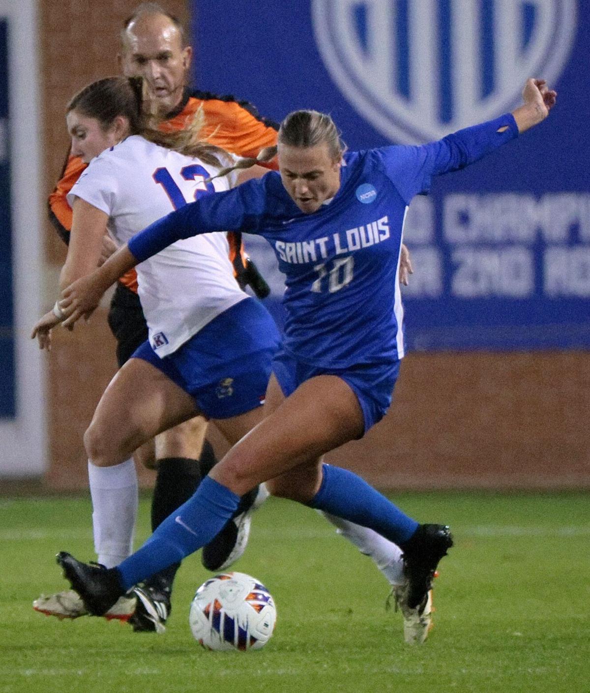 SLU women's soccer opens NCAAs with 1-0 win over Kansas