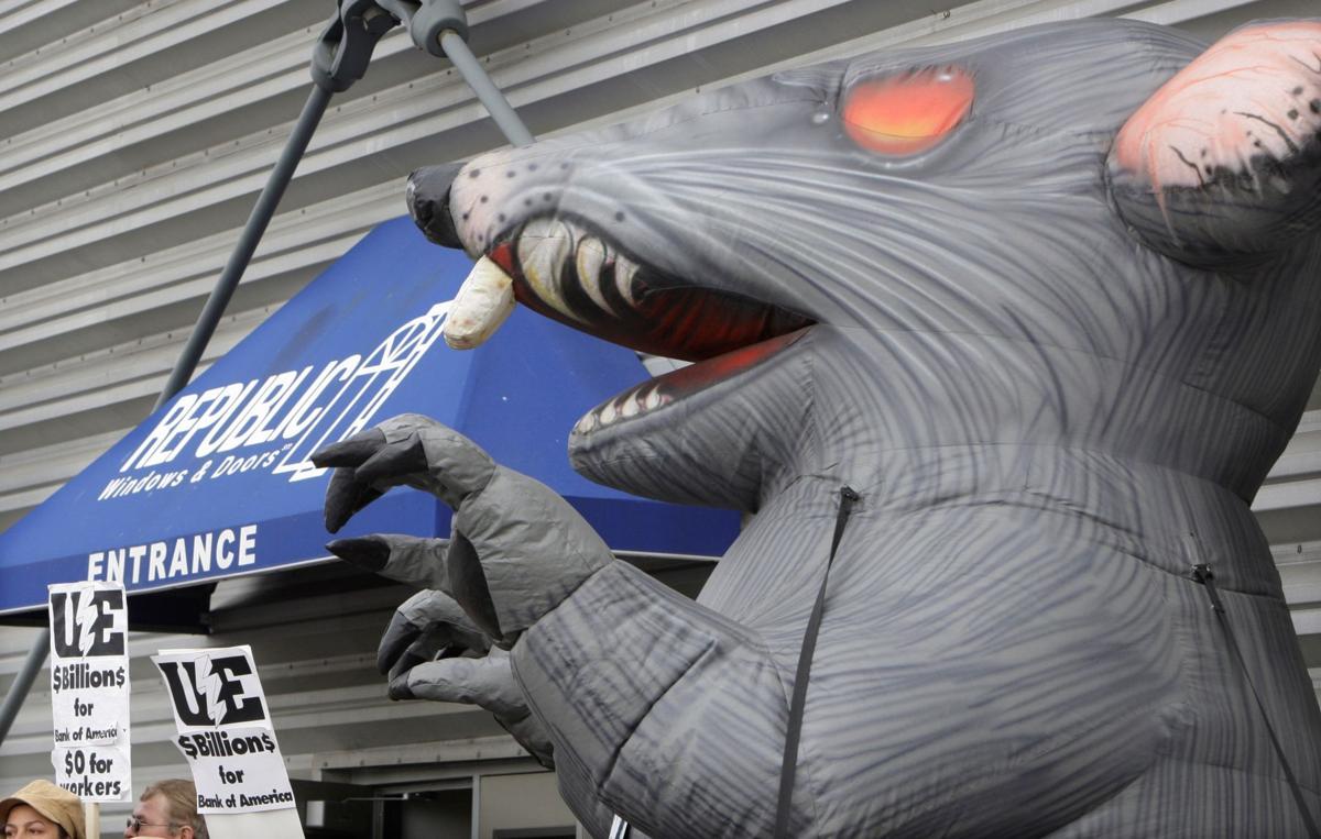 Scabby, the Chicago-born giant inflatable protest rat, spared by ...