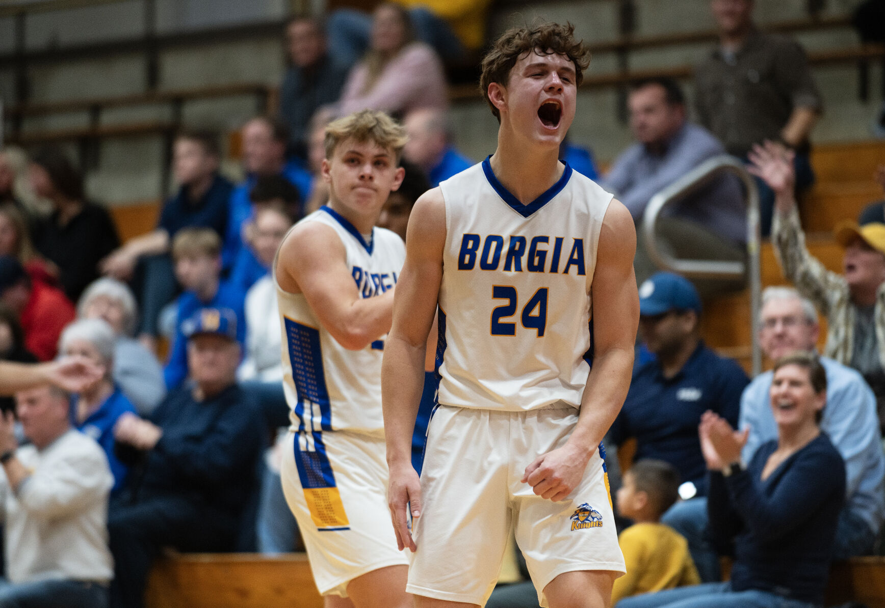 Borgia 54, Westminster 49