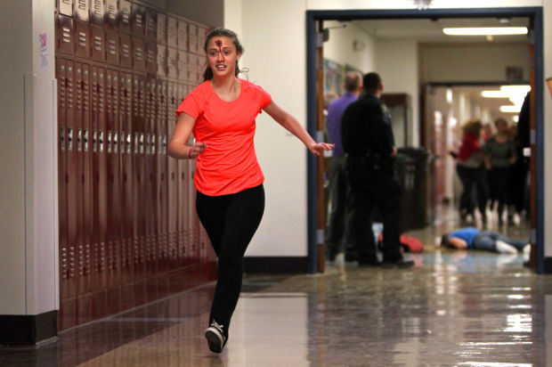 'Active shooter' drill held at Troy Buchanan High