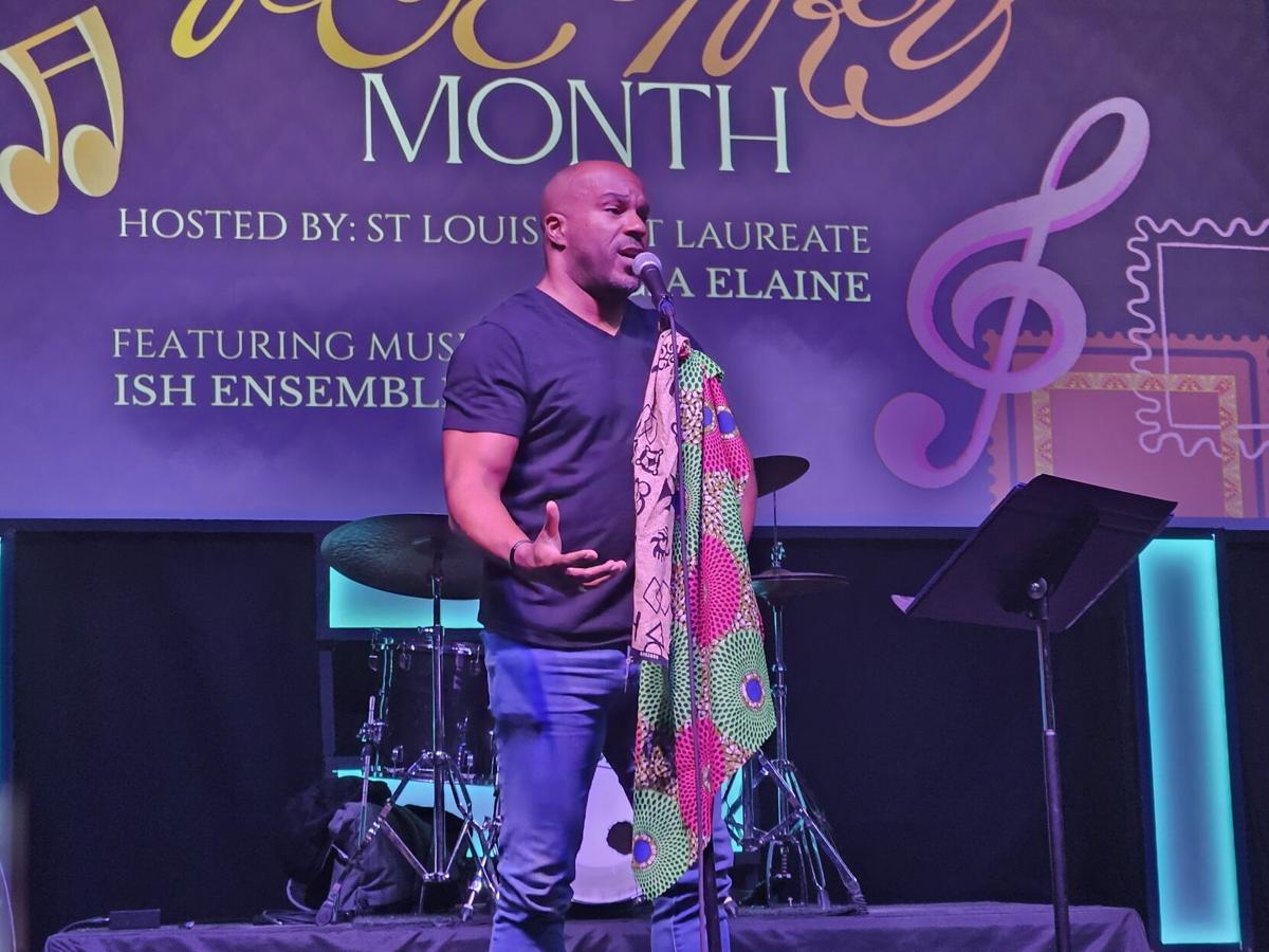 St. Louis poet laureate brings together words and music at monthly ...