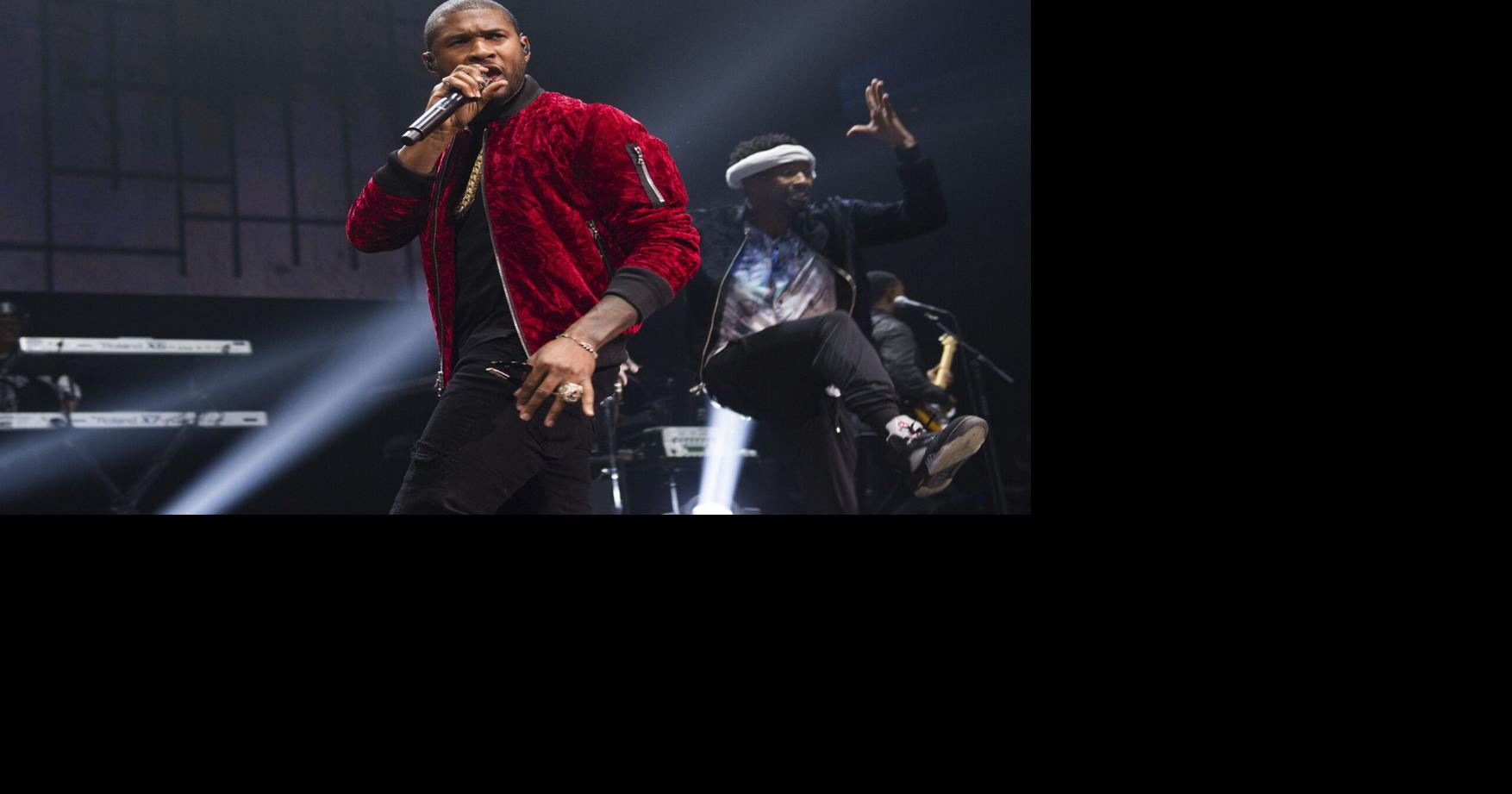 Usher dazzles crowd at Enterprise, but was it too much crowd and not ...