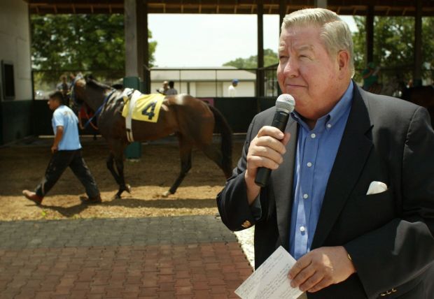 Jay Randolph, 80 today, still loves horsing around