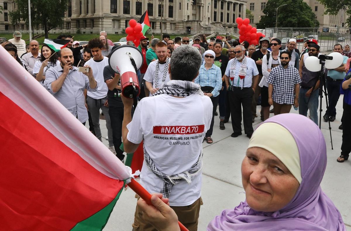 St Louis Protest Calls For Palestinian Statehood End To Violence