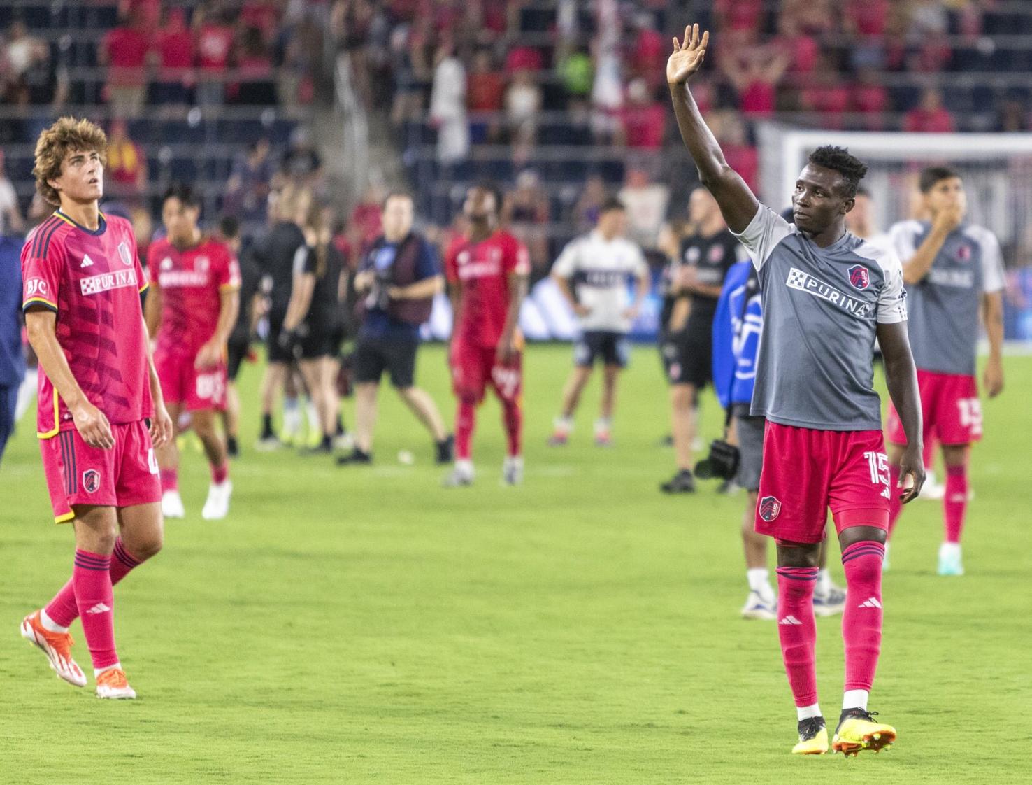 St. Louis City SC's Josh Yaro lends a hand in native Ghana