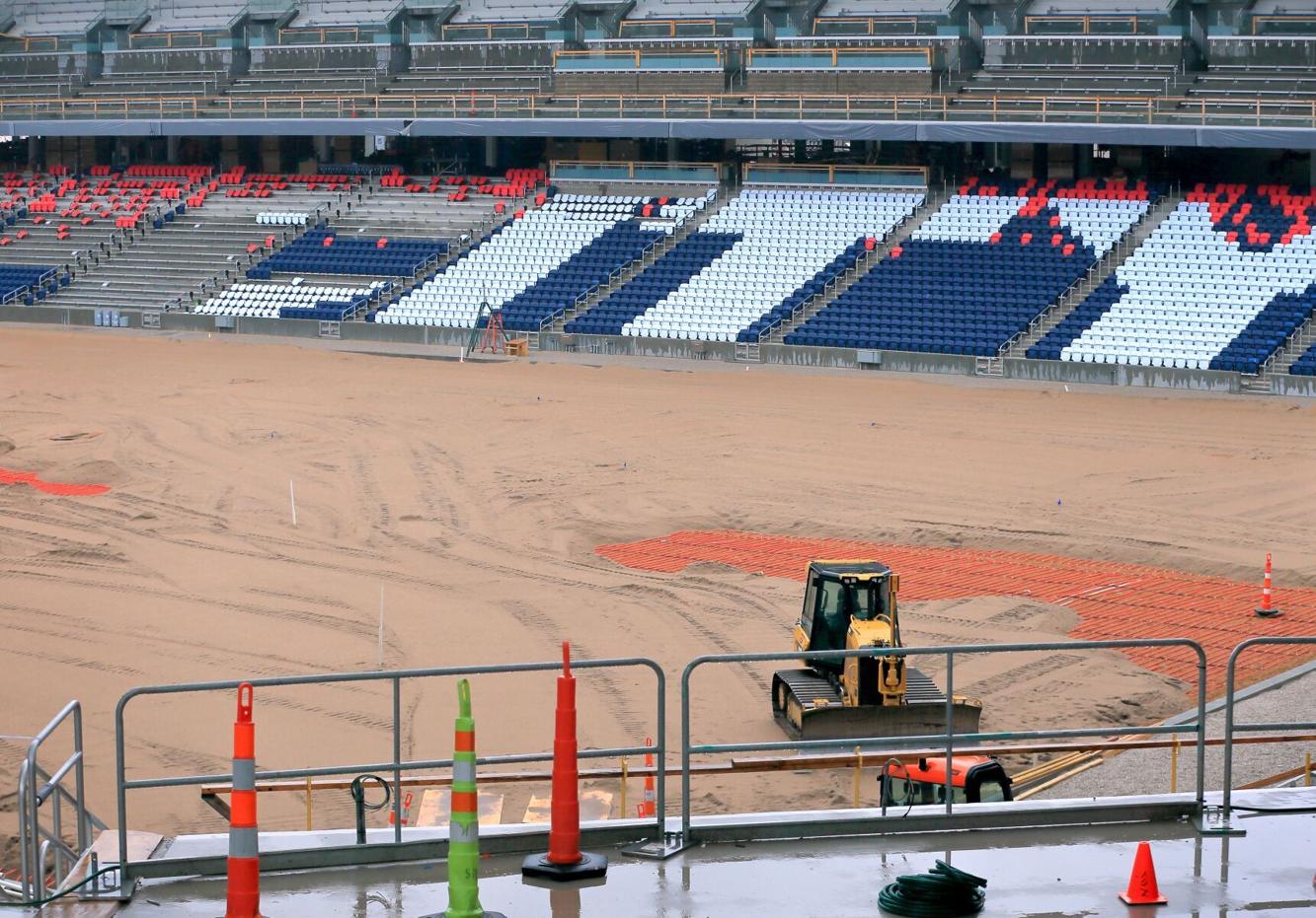 Photos: Construction nears completion Centene Stadium, and look back at ...