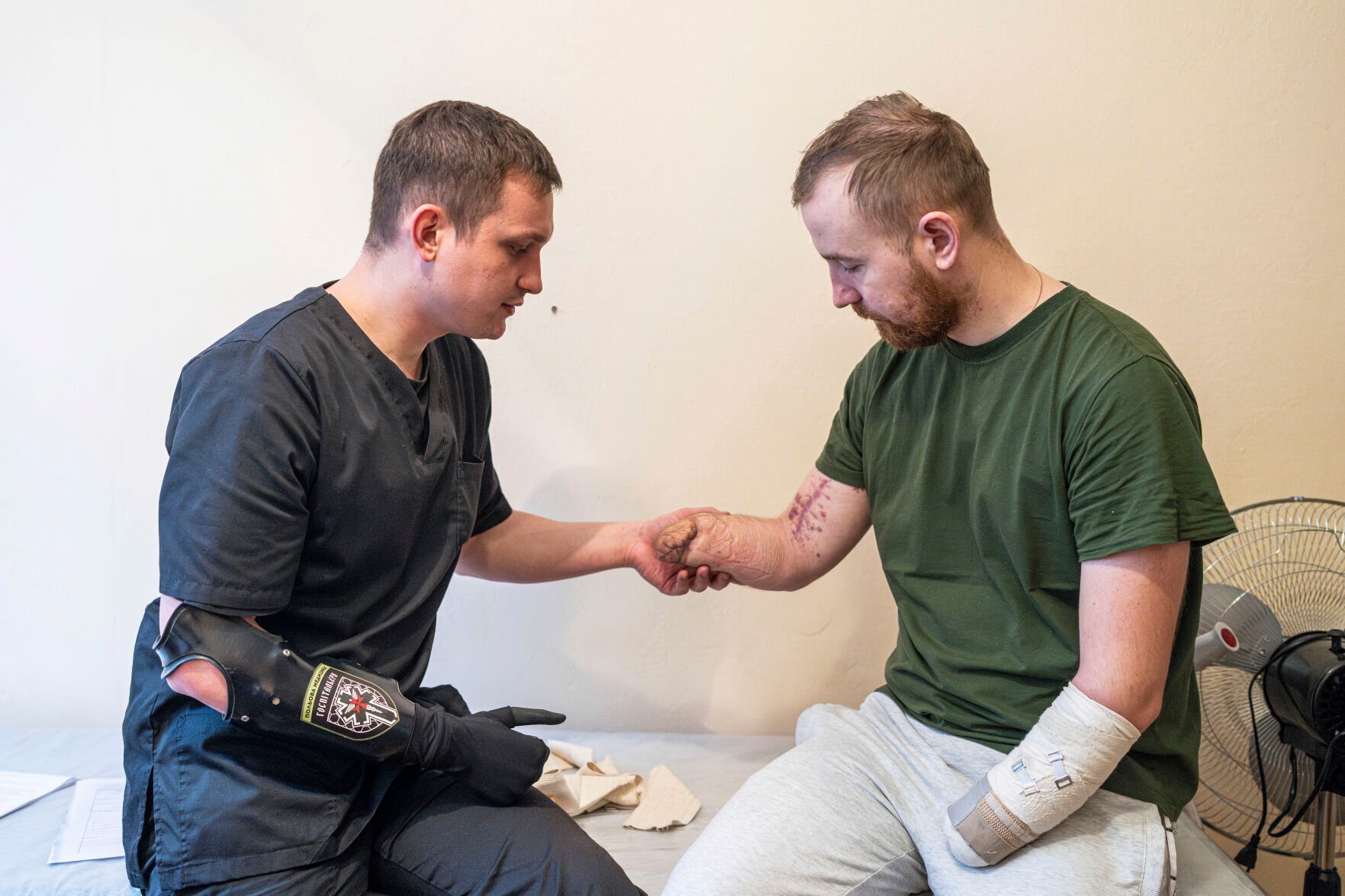 Bionic limbs offer new hope for wounded Ukrainian soldiers