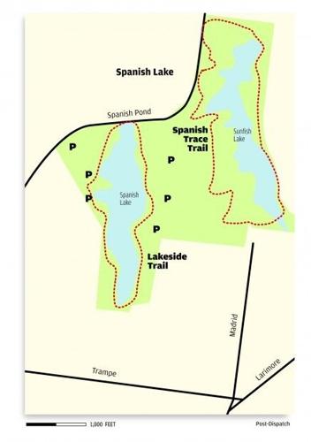 Trail of the week • Lakeside Trail in Spanish Lake Park