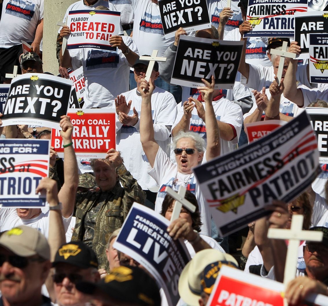 Coal miners descend on Washington to push for bill to shore up retiree ...
