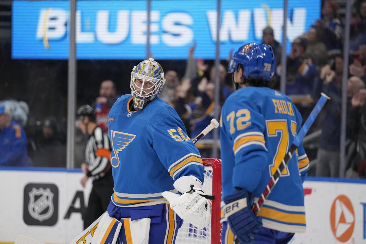 Blues, Jordan Binnington bottle up Alex Ovechkin in rare meeting with ...