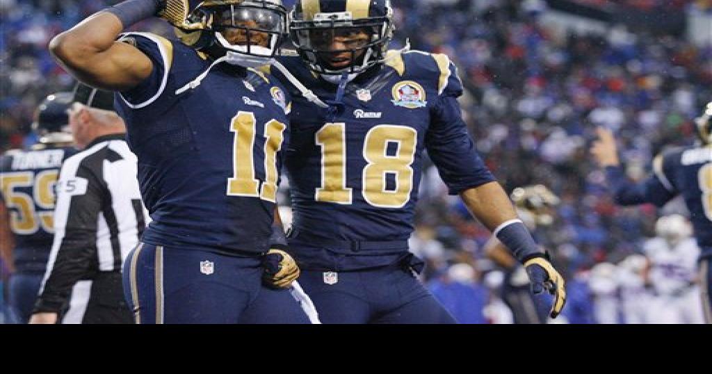 Round Two: Rams receivers come up big