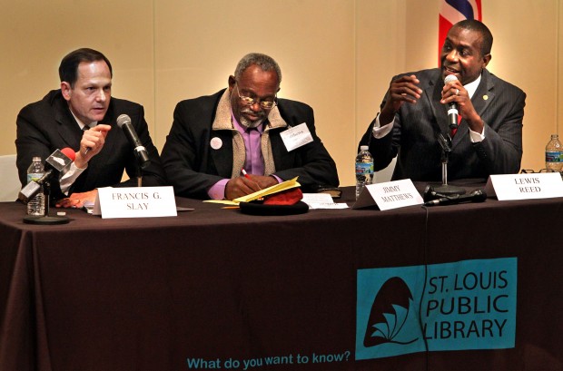 St. Louis mayoral candidates battle in downtown debate