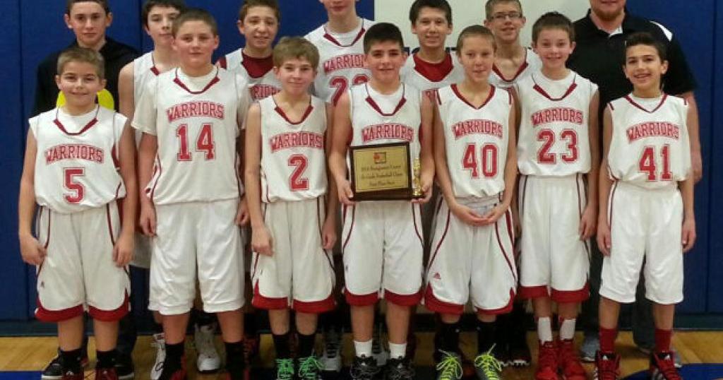 Seventh-grade basketball team sees success